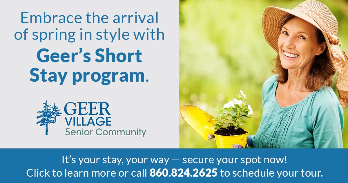 Geer Short Stay Program - Geer Village Senior Living Located in the ...